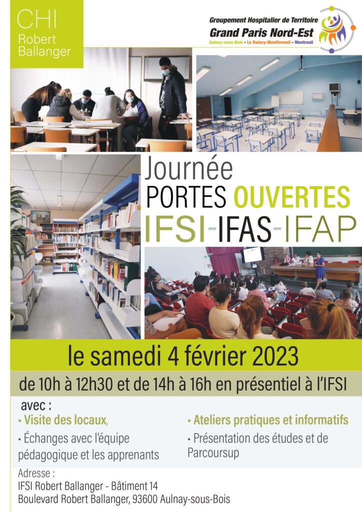 Journée Portes Ouvertes IFSI IFAS IFAP - GHT GPNE