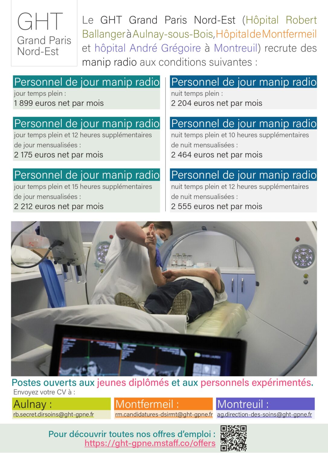 Recrutement actif : rejoignez les équipes du GHT GPNE ! - GHT GPNE
