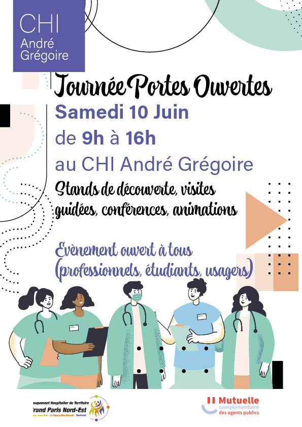 Journée portes ouvertes au CHI André Grégoire - Samedi 10 Juin 2023 ...